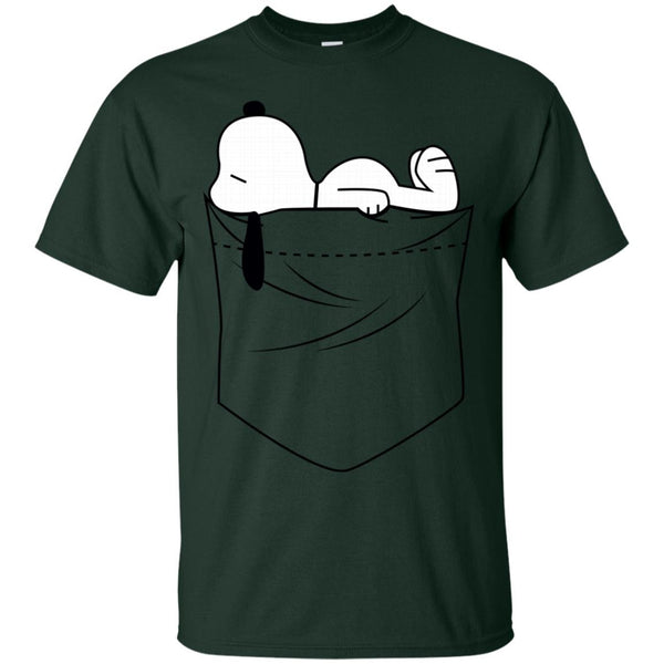 SNOOPY - POCKET SNOOPY T Shirt & Hoodie – 1920TEE